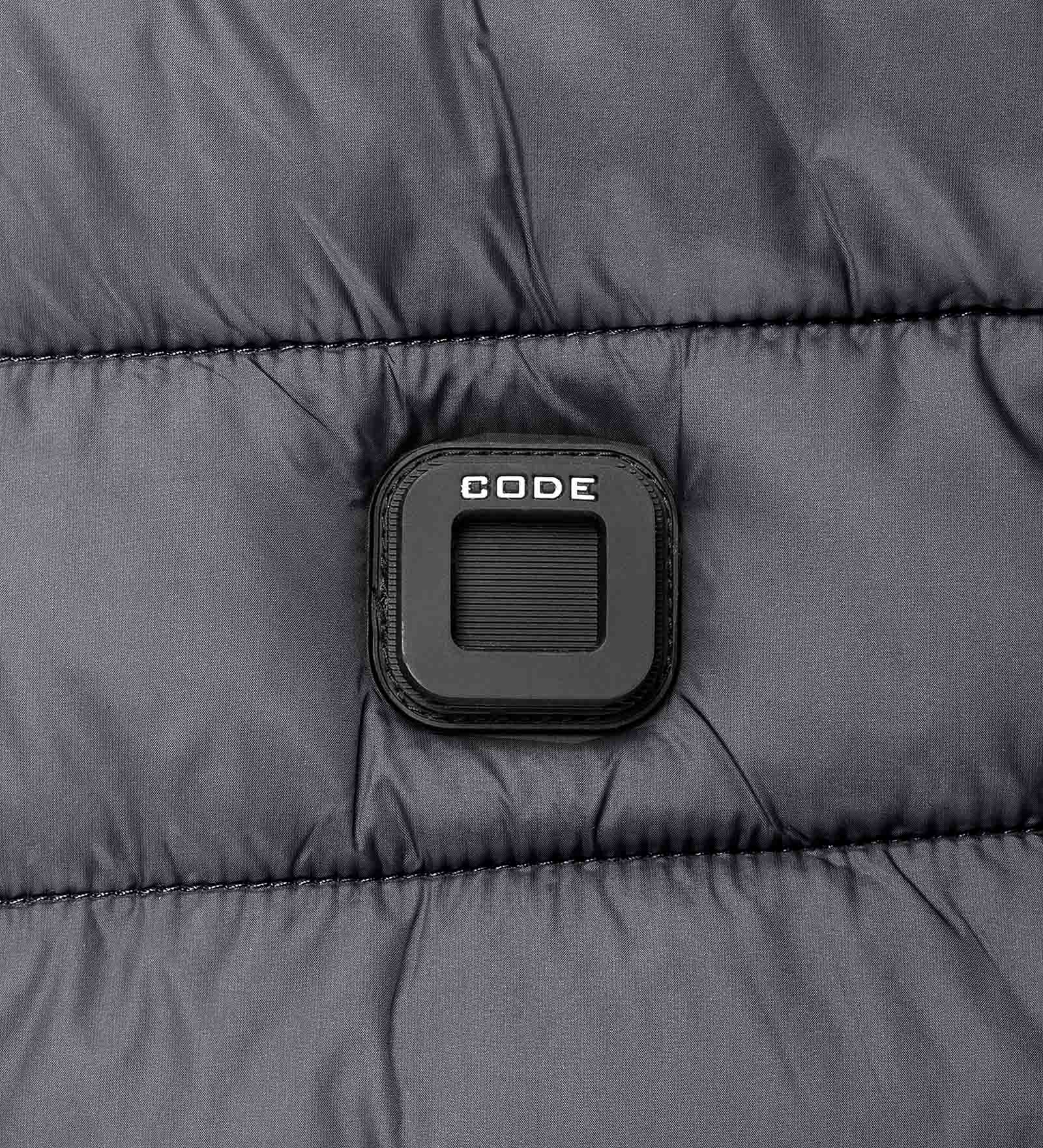 CODE-ZERO Padded Vest Men Jackyard Grey XL | CODE-ZERO