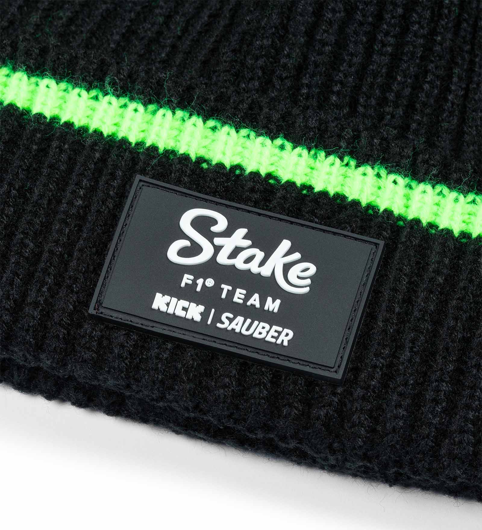 Stake F1 Teamwear Gorro Negro | CODE-ZERO