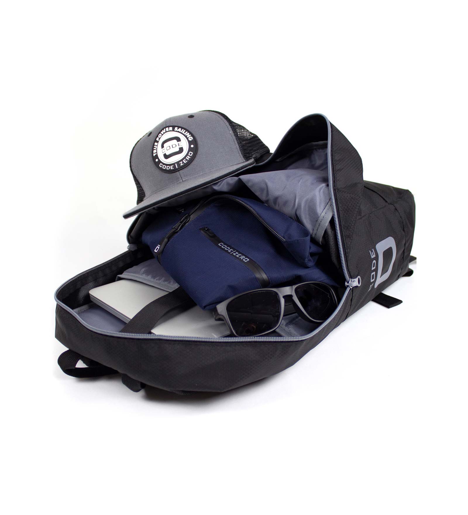 CODE-ZERO Backpack Crew Black | CODE-ZERO